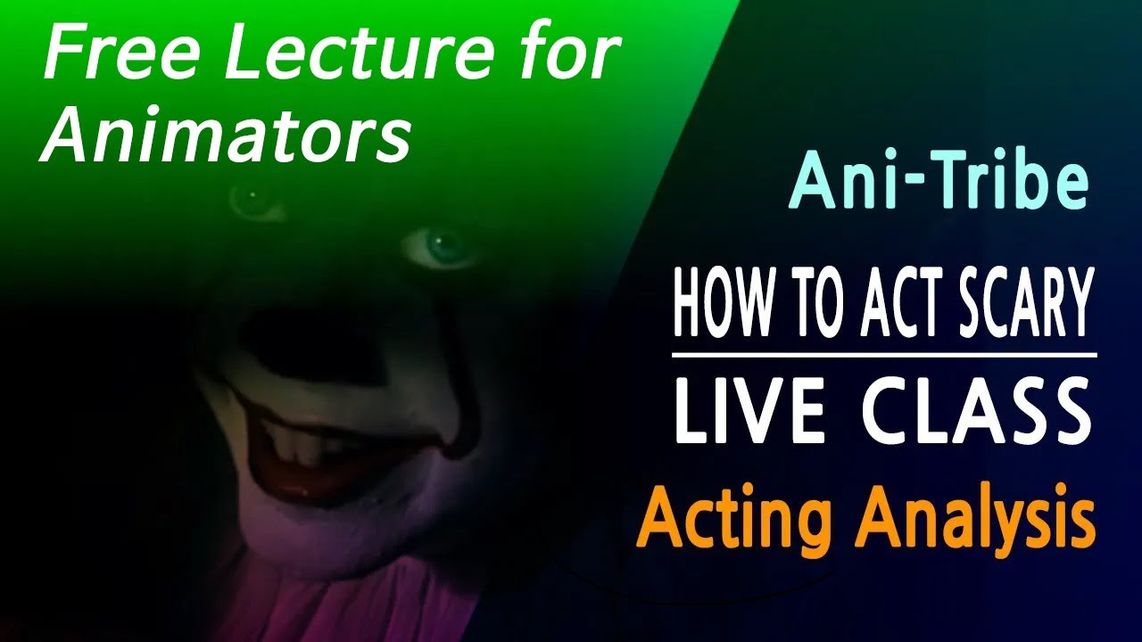 3D Animation Ani-Tribe Free Lecture ㅣ Acting Analysis ㅣ 3Danimation ...