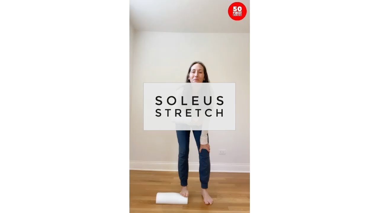 Soleus Stretch - YouTube