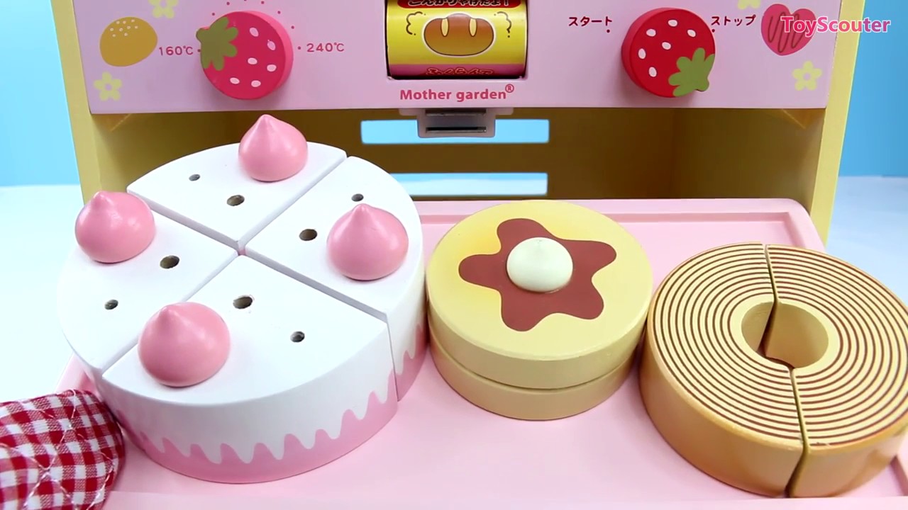 LEARN HOW TO BAKE a Birthday Cake/ Wooden Toy Set – Pancakes Desserts ...