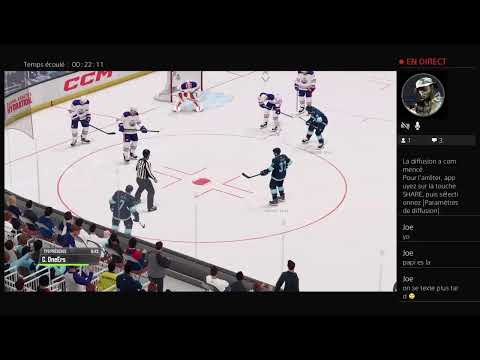 NHL23 Devenir Pro Avec Les Kraken de Seatles