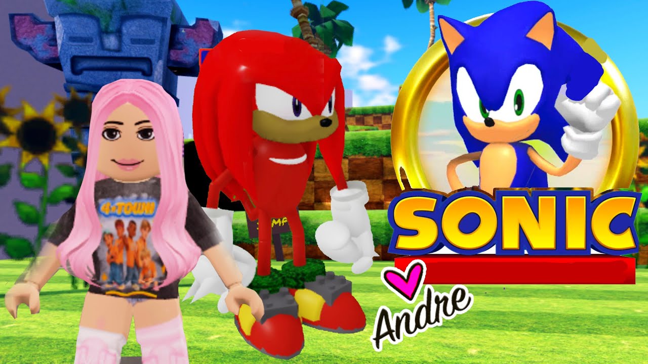 Jugando JUEGOS de SONIC en Roblox | Andre se hace gamer - YouTube