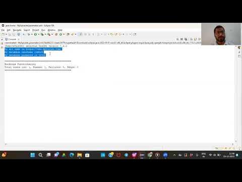 Part7:Parameterization using xml config file - YouTube