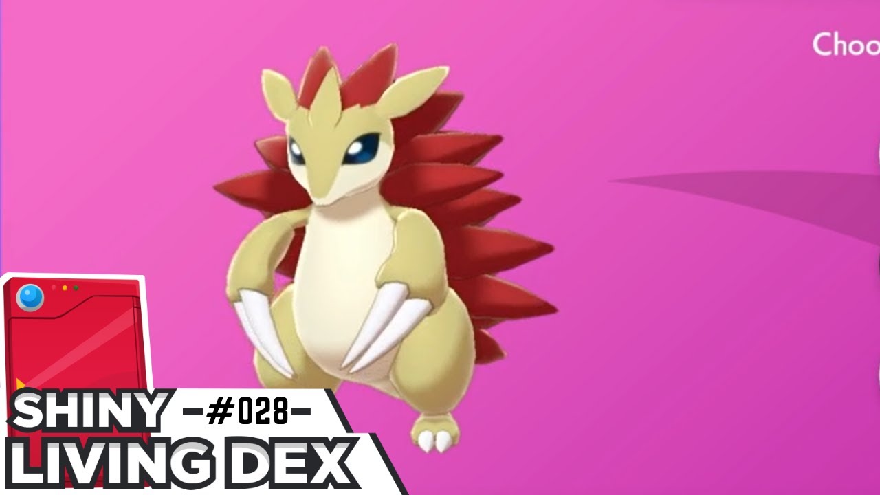 SHINY SANDSLASH after 112 raid drought broken but already owned shiny ...