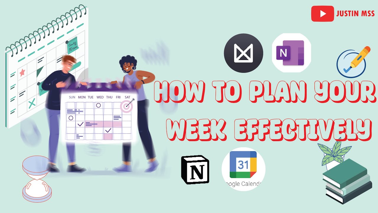 How to Plan Your Week Effectively - Productivity Boost - - YouTube
