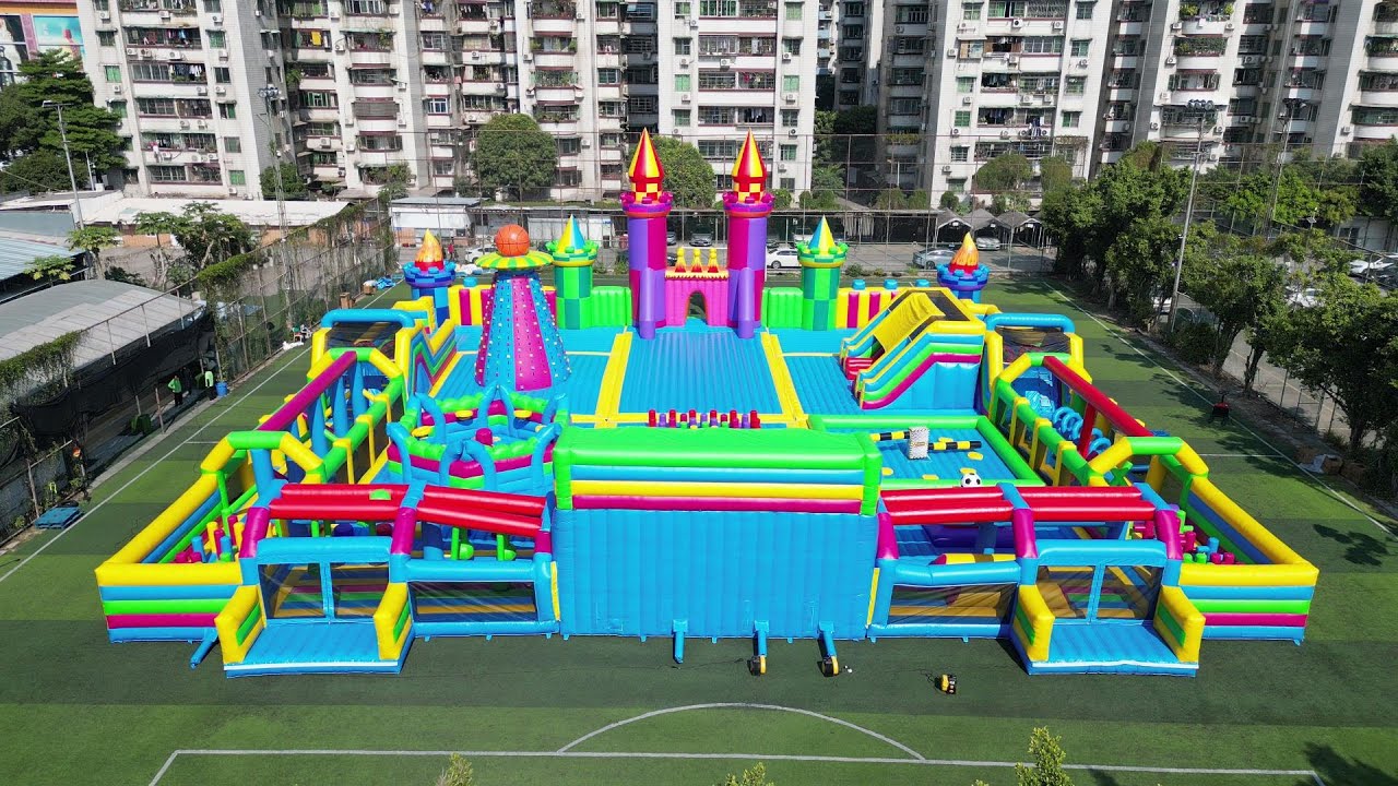 Massive Inflatable Obstacle Course and Playland - Ultimate Adventure ...
