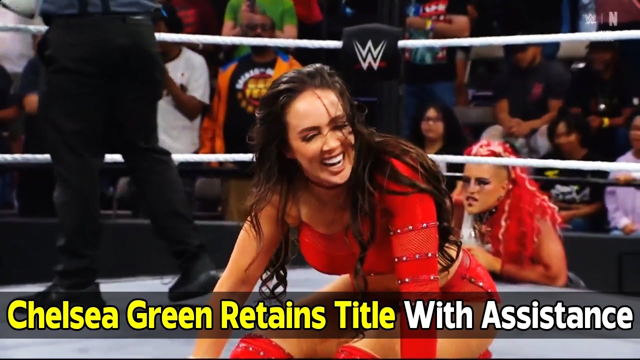 Chelsea Green Retains WWE Women’s US Title With Assistance During WWE ...