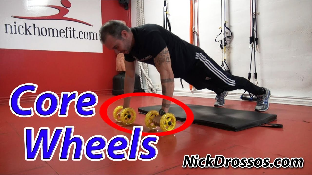 Core Wheels (Awesome Ab Exercise) with Nick Drossos - YouTube