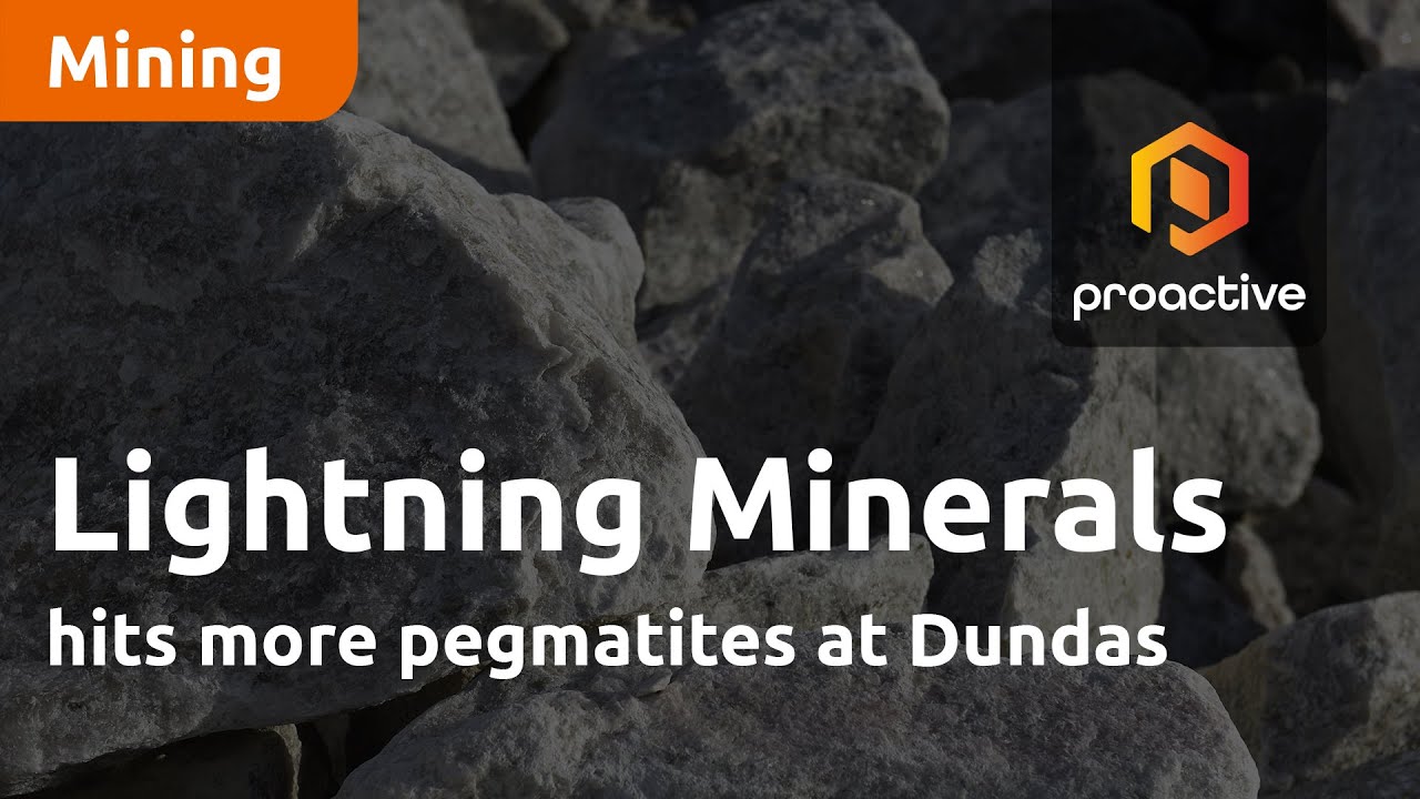 Lightning Minerals hits more pegmatites at Dundas - YouTube
