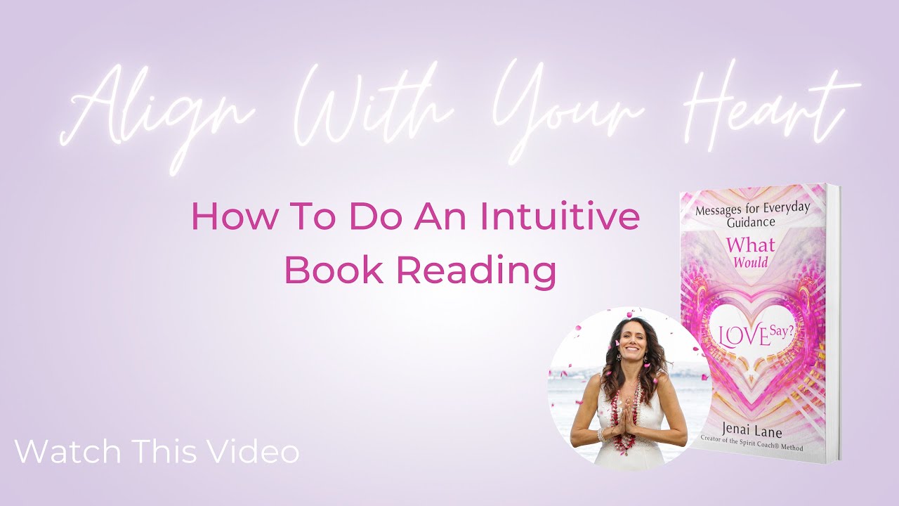 How To Do An Intuitive Book Reading - YouTube