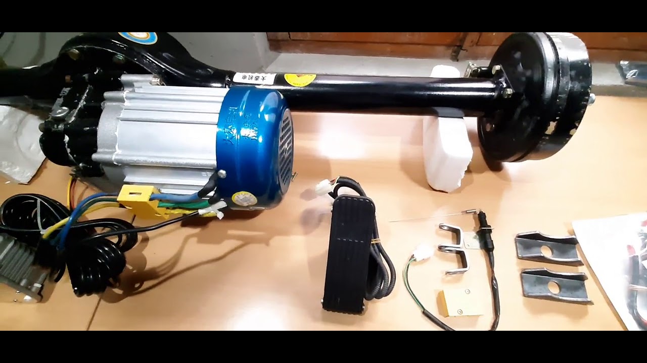 48/60V 1200W DATAI MOTOR KIT WITH 42" DIFFERENTIAL - YouTube