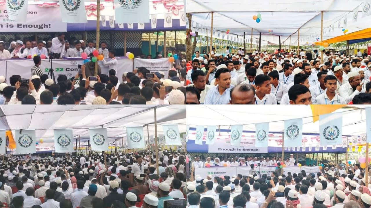 Program of 22 22 convention by Rohingya FDMN Representative Committee ...