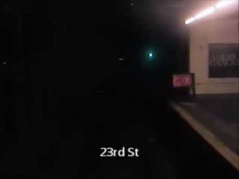 RFW ride on a NYCTA R32 E train from 23rd St to 34th St Penn Station ...