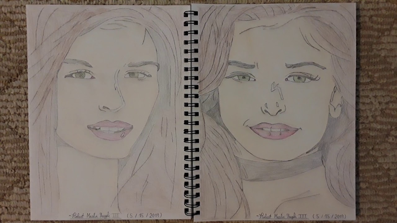 Drawing Raegan Brogdon (Leah Gotti) 👩♎, Part 6 (Tuesday Afternoon - May ...