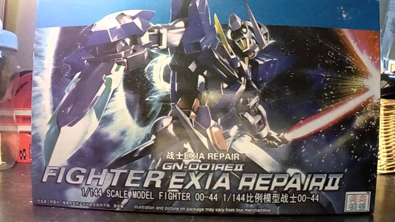 HG Gundam Exia Repair 2 Gunpla Model Review - YouTube