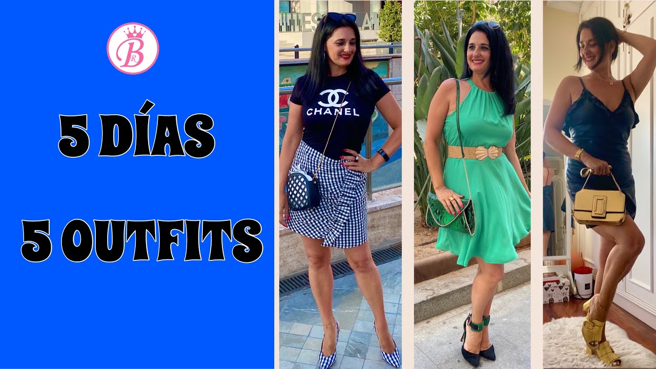 5️⃣ DÍAS 5️⃣ OUTFITS 👗 ||QUE ME PONGO ESTA SEMANA 3 # JULIO 2020 ...