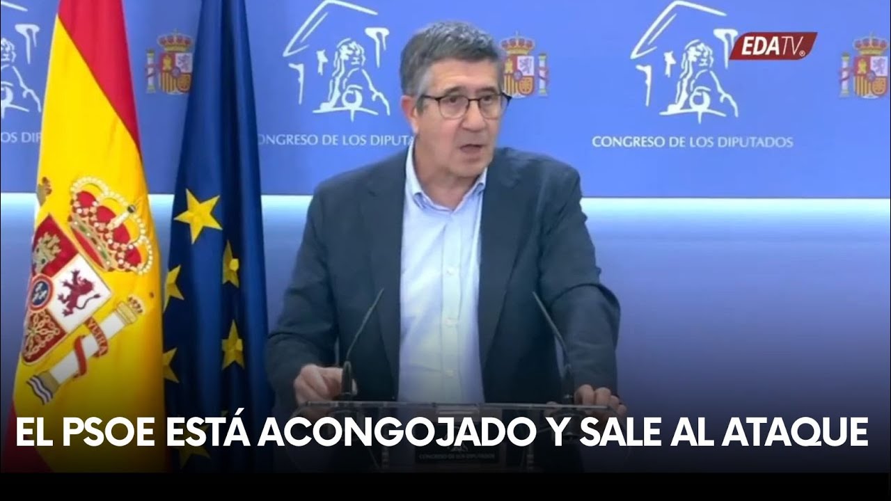 El PSOE está acongojado y sale al ATAQUE - YouTube