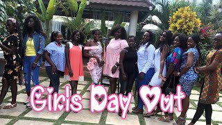 A Fun Girls Day Out at a BEAUTIFUL RESTAURANT IN KUMASI | Sweet Garden Kumasi