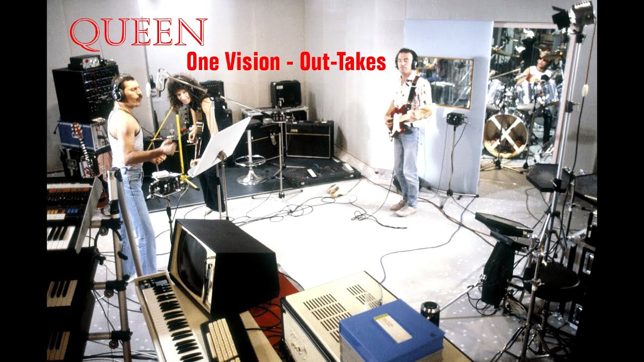 Queen - One Vision (Out-Takes) - YouTube