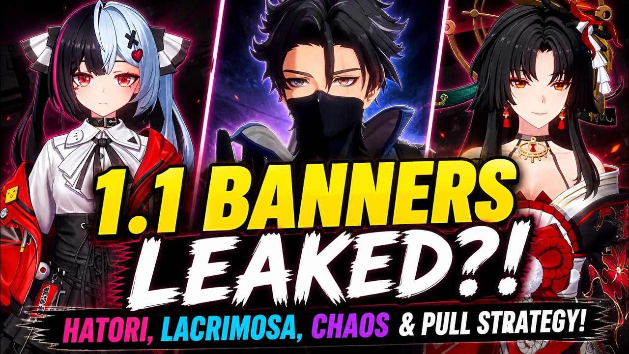 NEW UPDATE !! NTE 1.1 BANNERS LEAKED! Hotori, Lacrimosa, Chaos Kit ...
