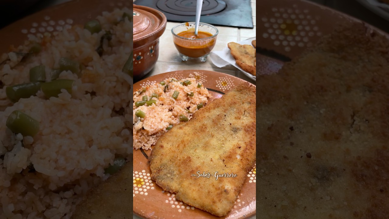 Filetes de Cazón Empanizados con Sopa de Arroz de Jitomate | VERSIÓN ...