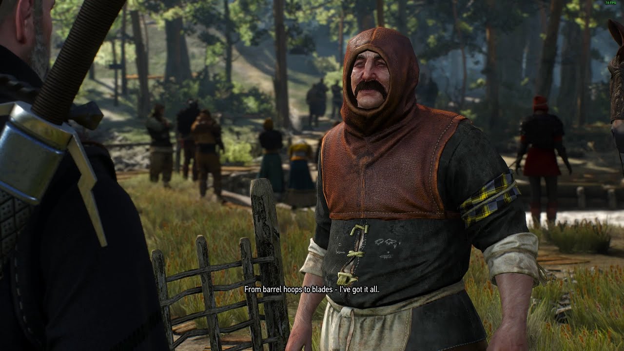 The Witcher 3: Escorting a rescued blacksmith back home - Fayrlund ...