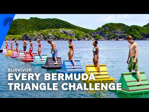 Survivor | Every Bermuda Triangle Immunity Challenge | Paramount+