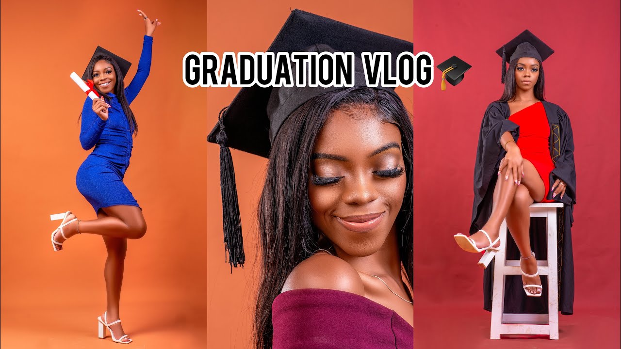 Graduation VLOG | GRWM,ceremony and Photoshoot /Kenyatta university ...