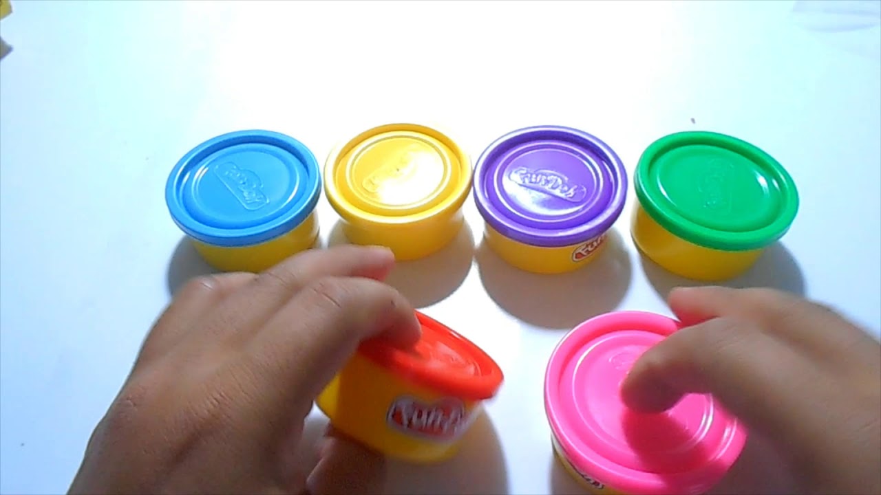 UNBOXING mainan PLAY DOH - bermain PLAY DOH FUN DOH - YouTube