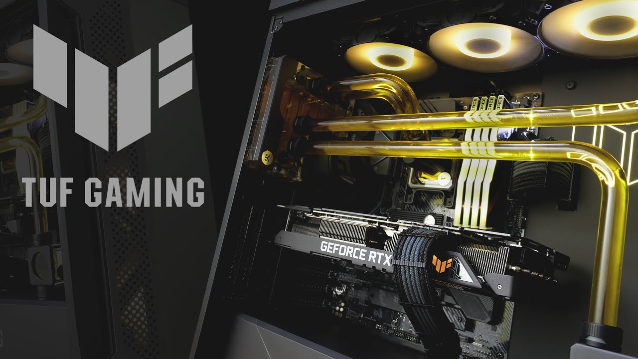 RTX 3090 TUF Gaming Build with 4K Gameplay & Benchmarks! - YouTube