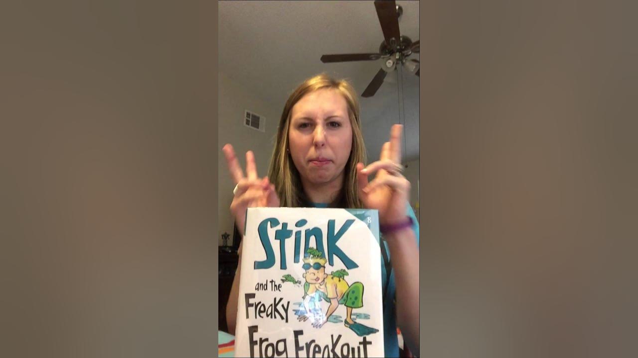 Book talk: Stink and the Freaky Frog Freakout - YouTube