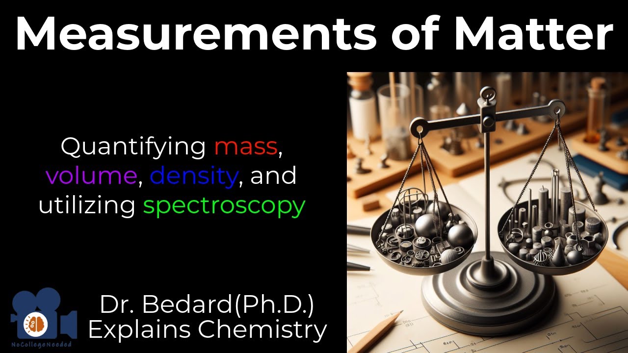 Measurements of Matter | Explained by a Ph.D. Chemist - YouTube