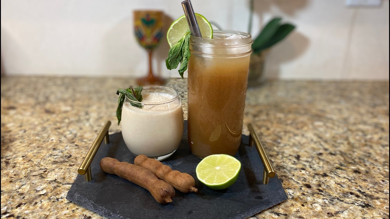 "BON JI TAMAREN" (Tamarind Juice) Men koman mwen fè ji tamaren - YouTube