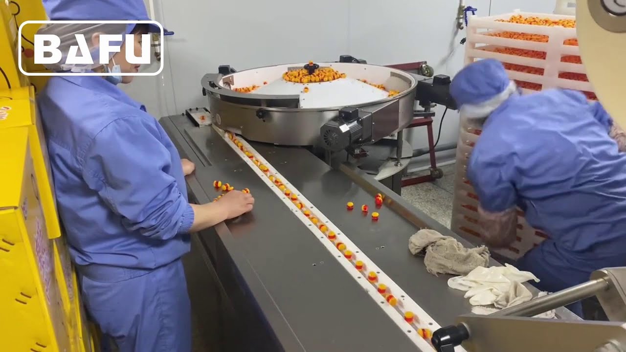 soft candy wrapping machine, candy packaging machine, automatic ...