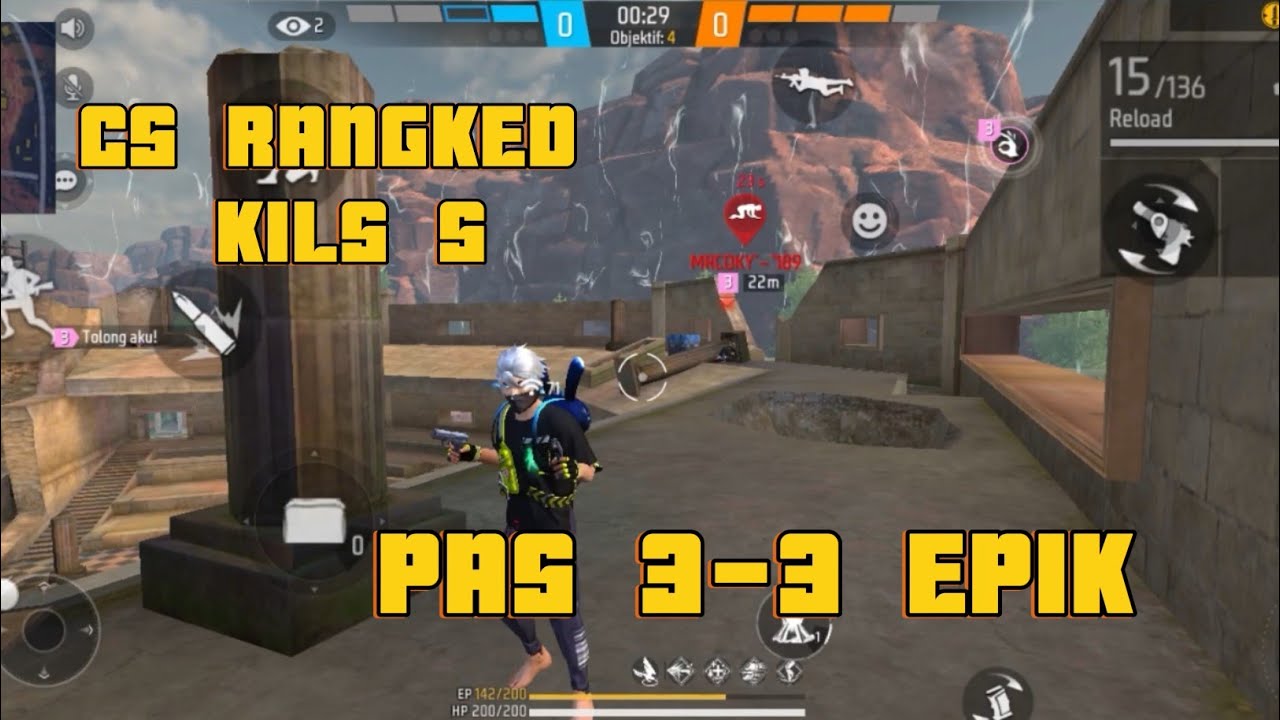 MAIN CS RANKED RONDE 3 PURA-PURA KENA BANTAI SETELAH ITU BANTAI BALIK AUTO RATA KILS 5 - YouTube