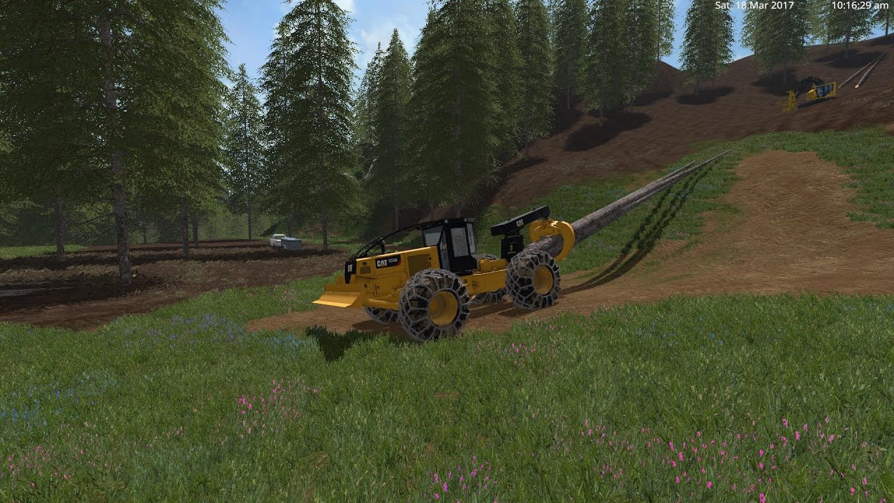 Logging Simulator 2017 Tract 421 Sink or Swim - YouTube