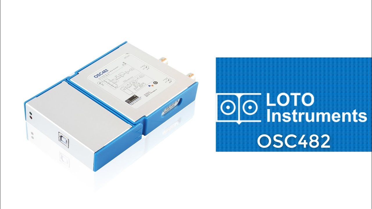 GADGETS#50 - LOTO OSC482 OSCILLOSCOPE - YouTube