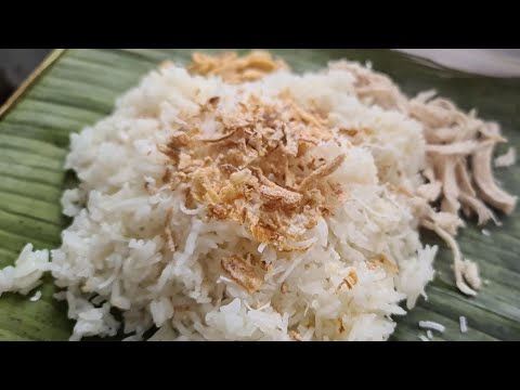 ကောက်ညှင်းပေါင်း .. ပေါင်းနည်း ( Burmese Sticky Rice) - YouTube