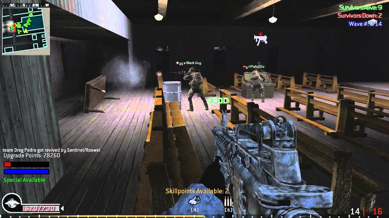 Cod4 zombie mod 38 - YouTube