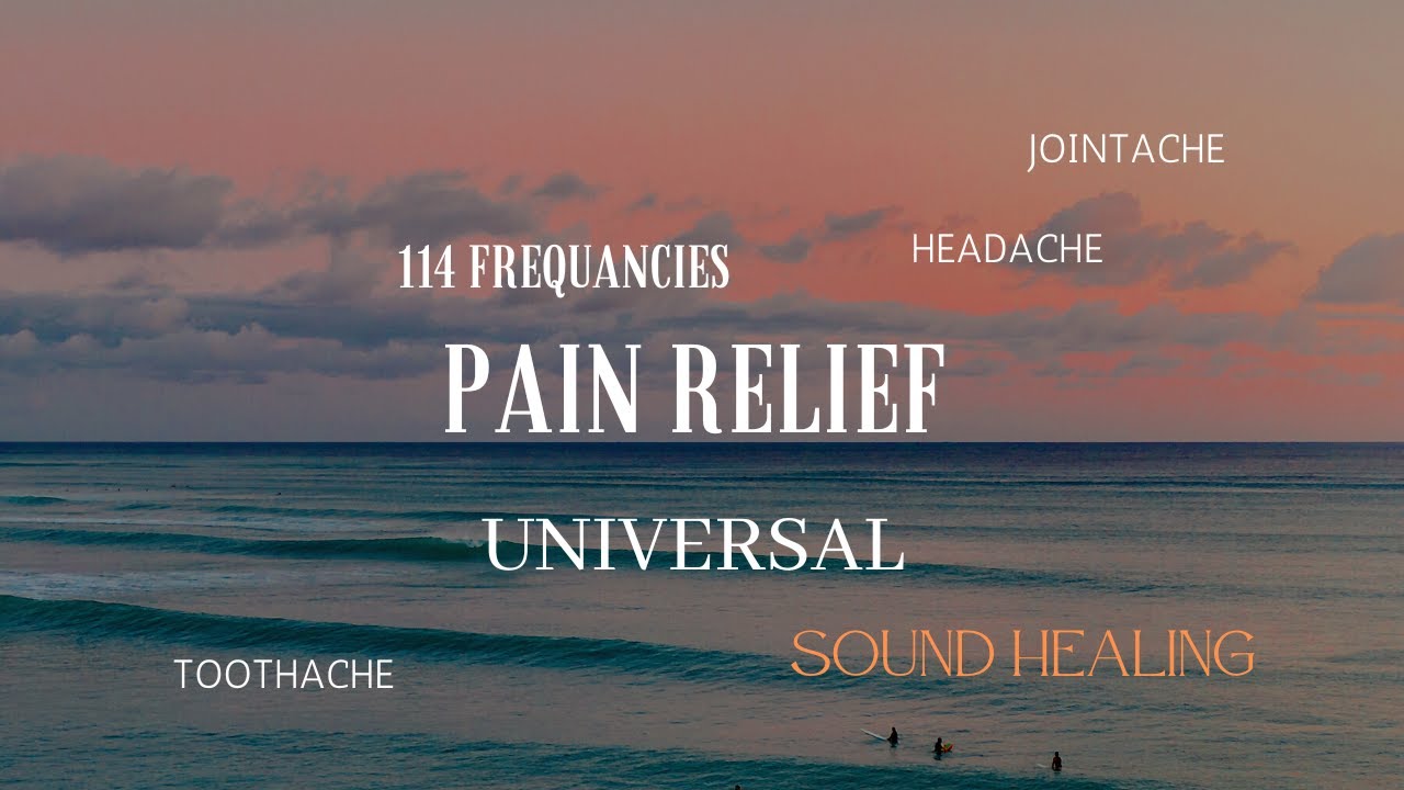 Pain relief with sound: Quantum Healing - YouTube