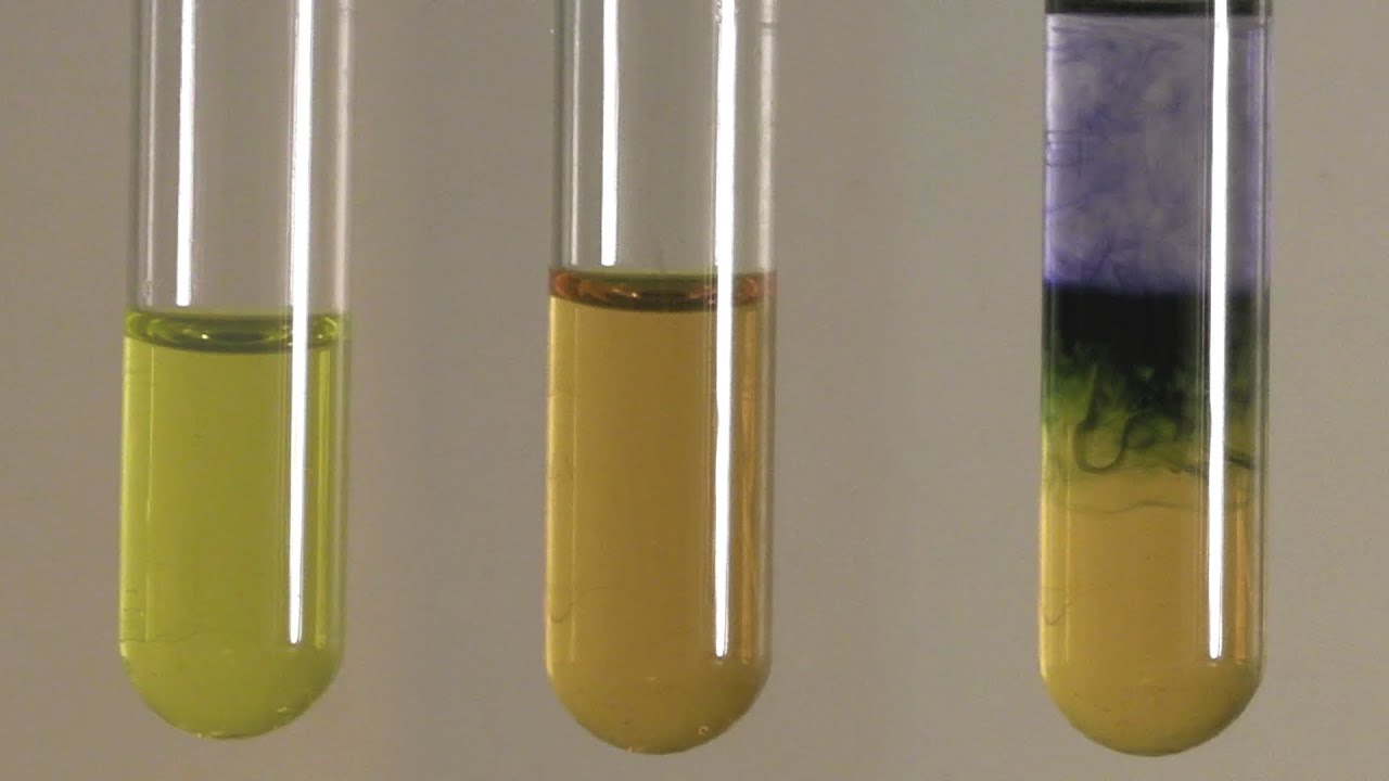 Experimente mit Chrom(VI) - YouTube