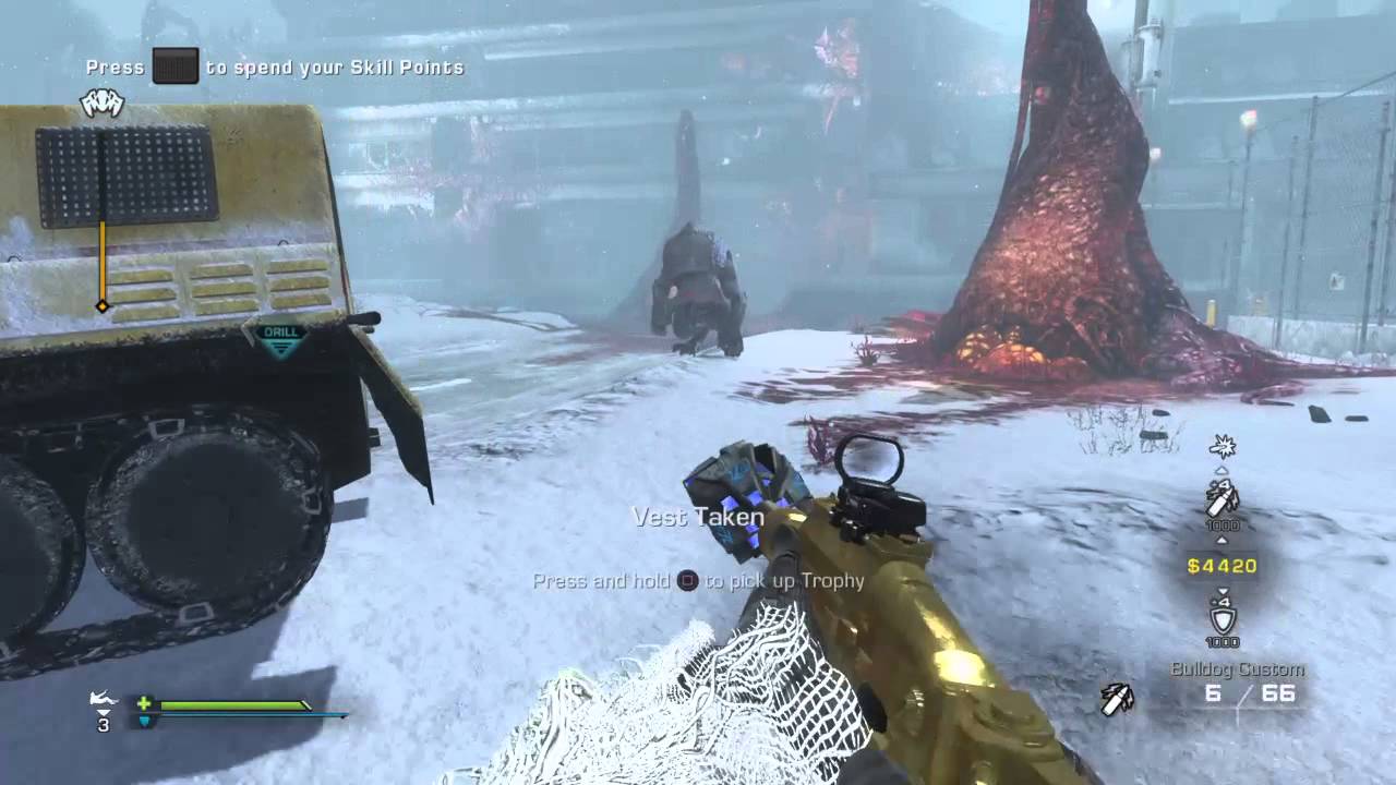 Call of Duty: Ghosts Extinction - Nightfall "Breeder Boss Fight ...