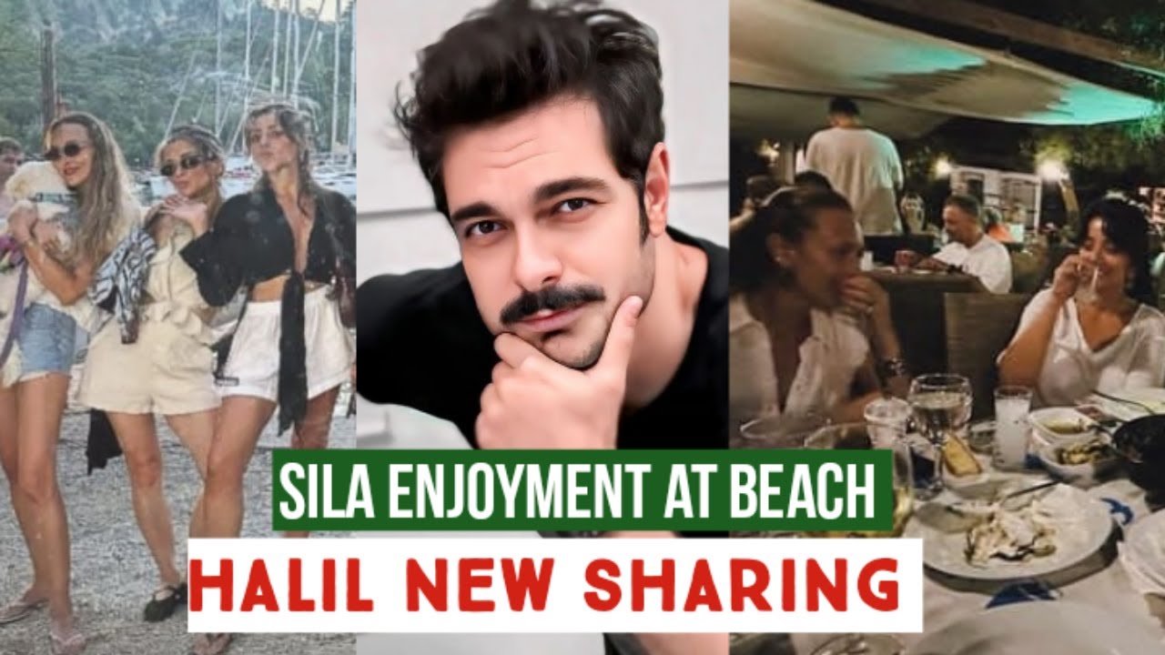 Sila Turkoglu Enjoyment at Beach !Halil Ibrahim Ceyhan New Sharing ...