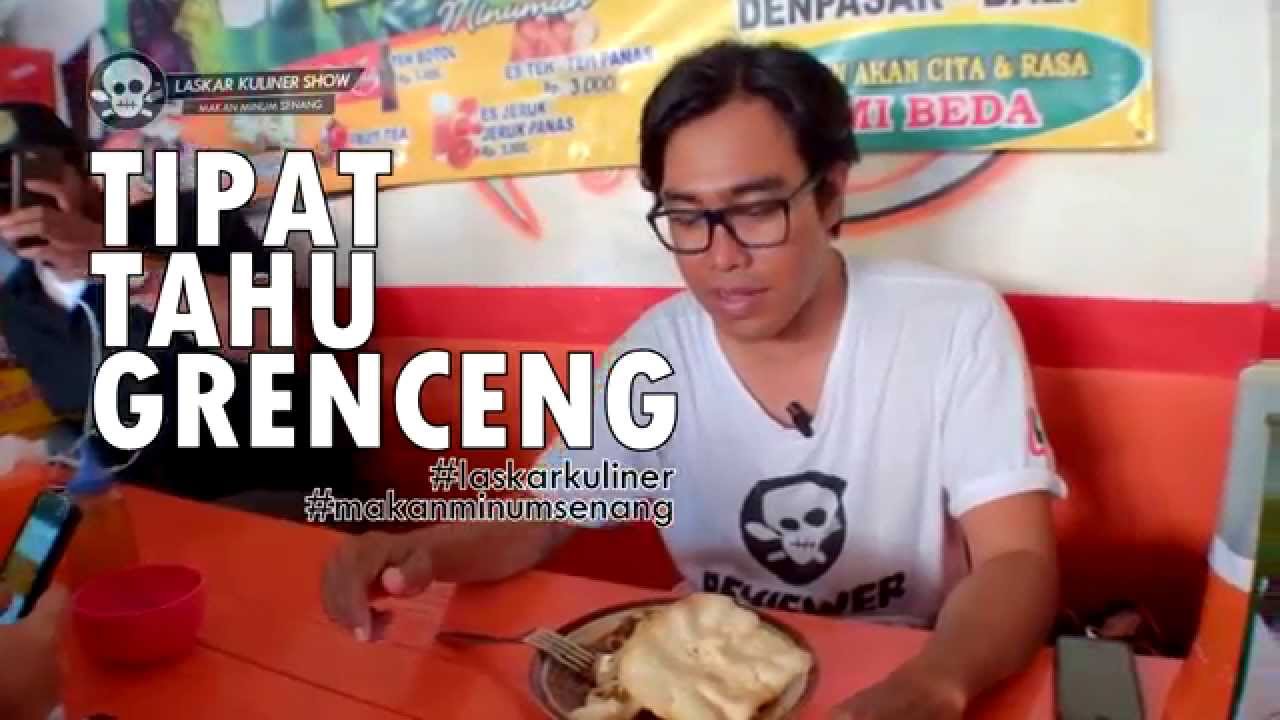 Laskar Kuliner - Wr. Tipat Tahu Grenceng - YouTube