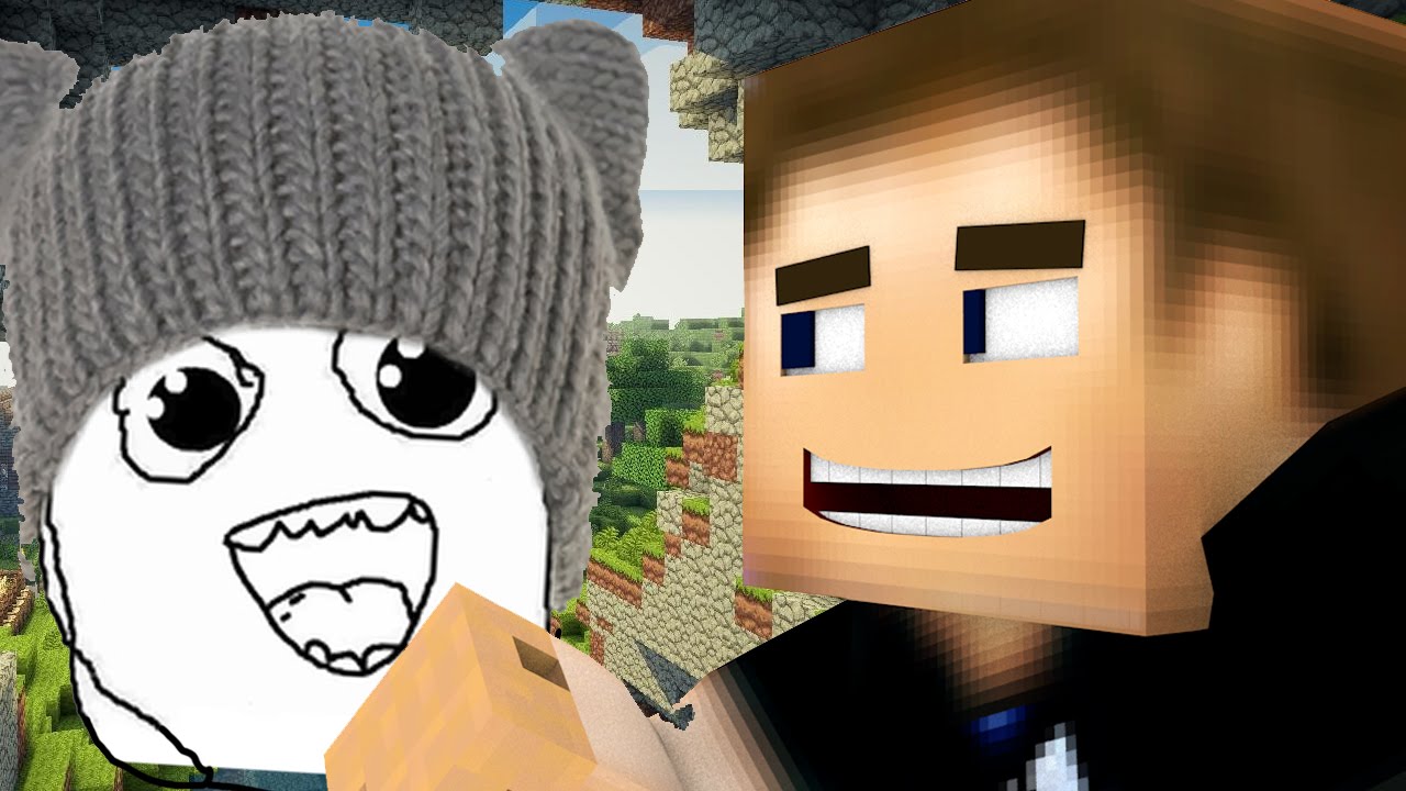 LET'S PLAY "MINECWAFT!" SQUEAKER GETS ANGRY! (Minecraft Advanced ...