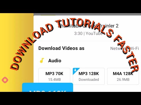 how to download TUTORIALS faster - YouTube