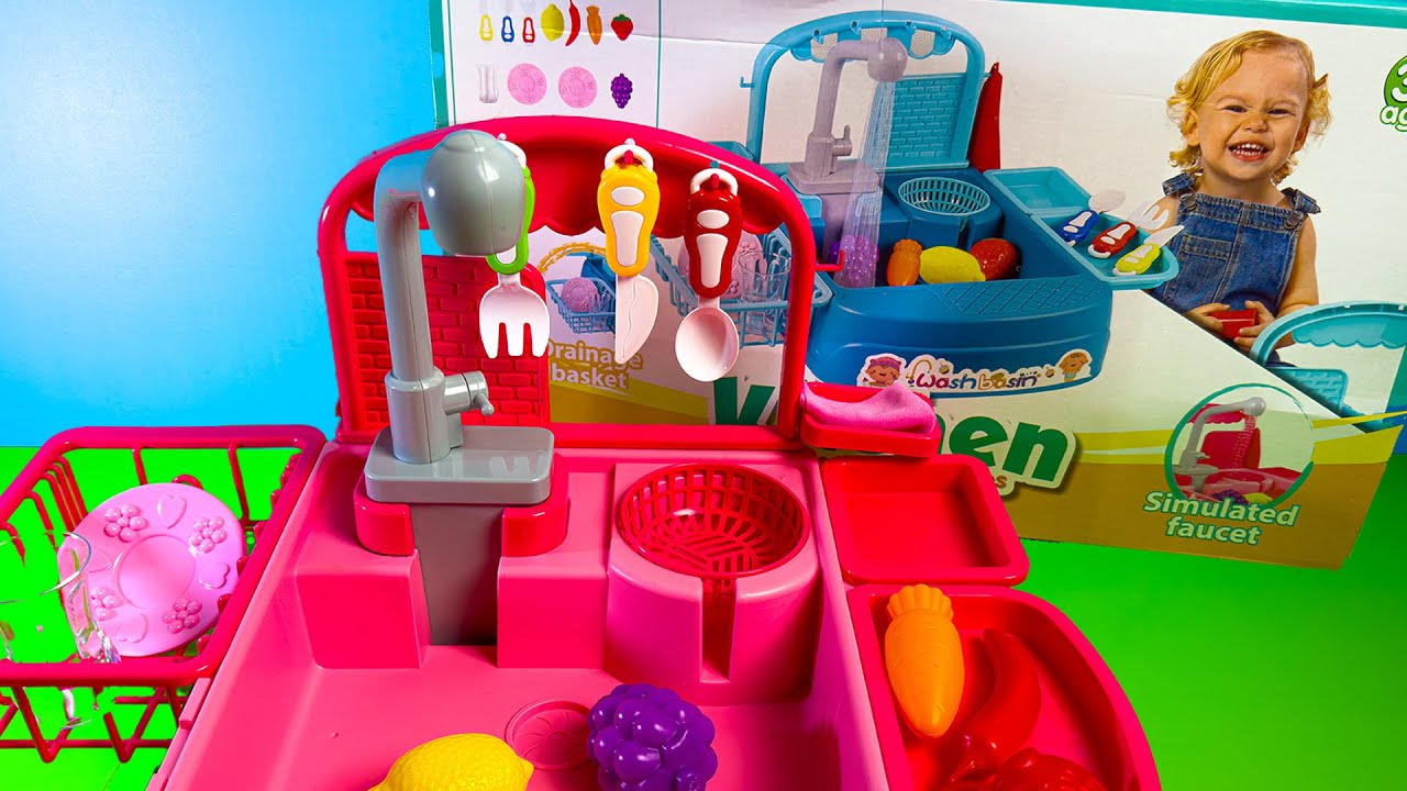12 MINUTES Mini Kitchen Playset ASMR 🎀ASMR for Kids - YouTube