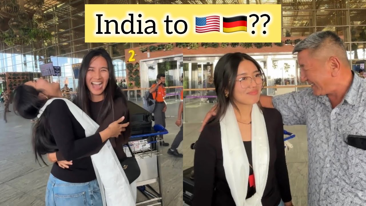 BYE BYE INDIA 🇮🇳 NEW JOURNEY, BEST WISHES 💗 - YouTube