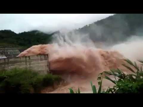 Laos dam collapse 2018 - YouTube