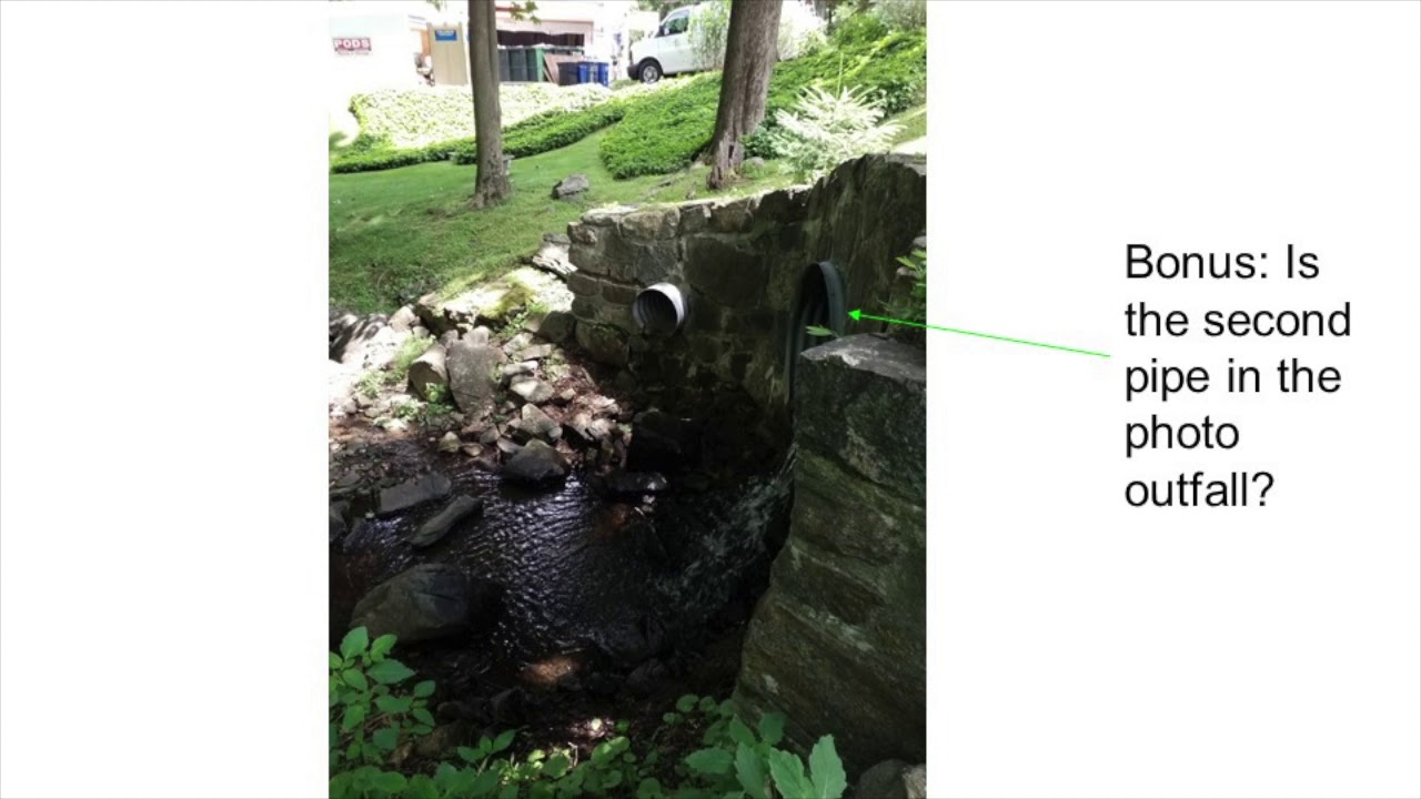 New Castle Stormwater Outfall Mapping Summer 2019 - YouTube