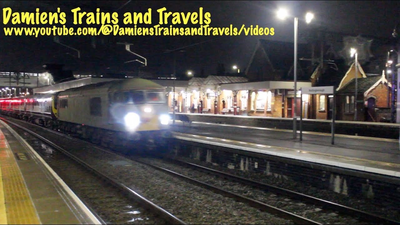 GBRf Class 69 No. 69010 Dragging Class 360 EMU No. 360110 ...